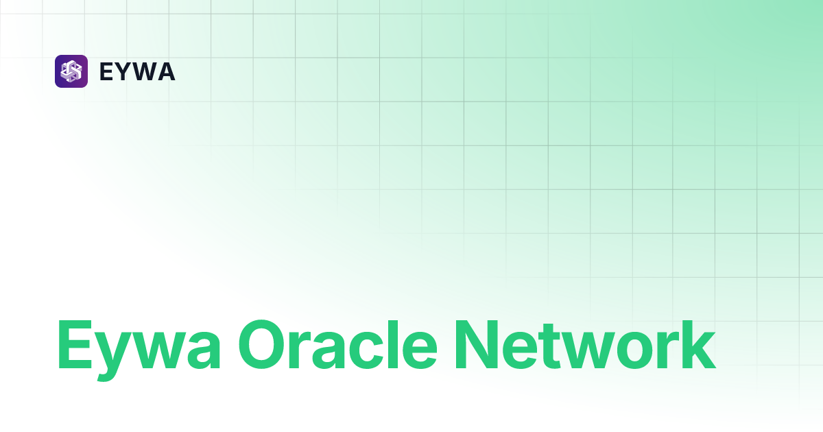 Eywa Oracle Network | EYWA
